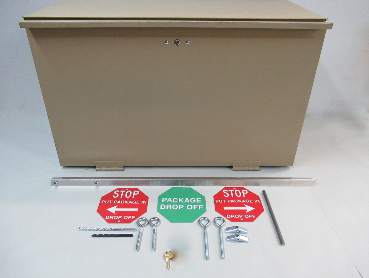 SECURE-IT Self-Locking Parcel Box – Direct Sheetmetal